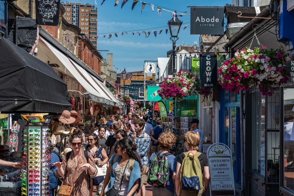 Quartiers de Brighton : Lanes et North Laine - TRVLR